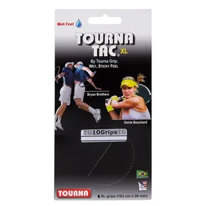 Overgrip Tourna TAC - Branco com 10 unidades